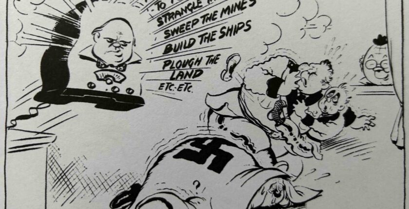 Tim Benson Presents Churchill, the Cartoonists’ Delight